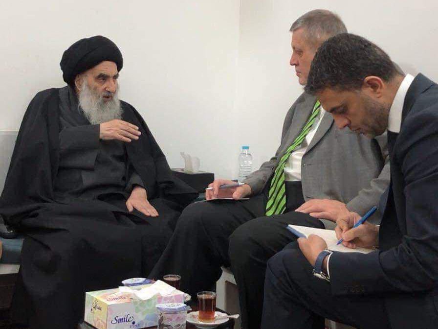 Grand Ayatullah al-Sistani Receives UN Special Representative for Iraq ...
