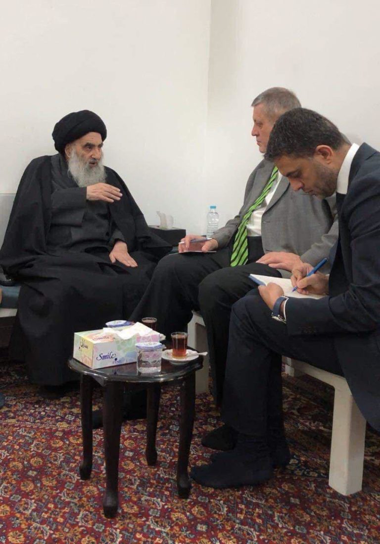 Grand Ayatullah al-Sistani Receives UN Special Representative for Iraq ...