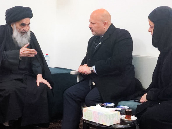 His Eminence Sayyid al-Sistani Meets with U.N. Team Investigating ISIS ...