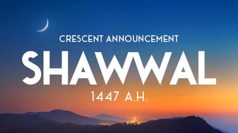 The Crescent Moon of the Month of Shawwal, 1447 A.H. - IMAM-US.org